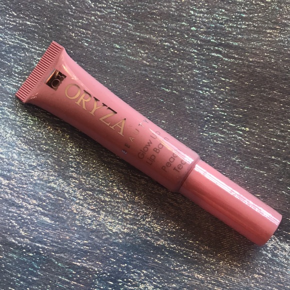 Oryza | Makeup | 325 Oryza Beauty Glow Up Lip Balm In Peach Tea | Poshmark